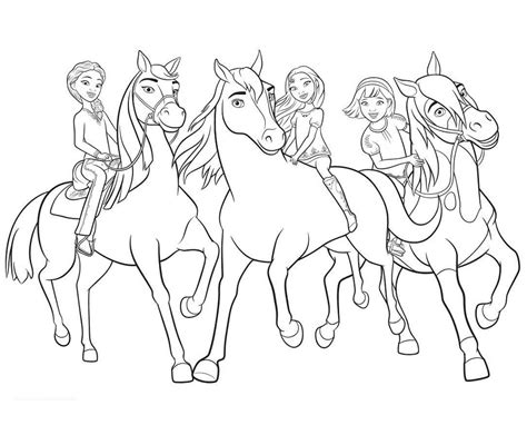 40 Spirit Riding Free Coloring Pages Free Pdf