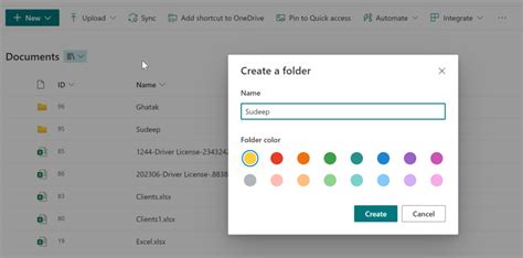 Colored Folders In Sharepoint Using Power Automate Powering Your Apps