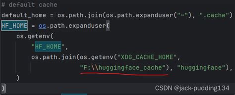 如何解决huggingface默认下载路径（windows） Csdn博客