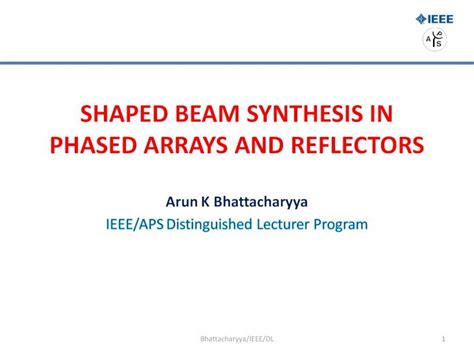 PDF SHAPED BEAM SYNTHESIS IN PHASED ARRAYS AND Ewh Ieee Org R No Virginia Aps IEEE DL