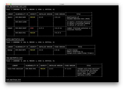 Trivy A Simple And Comprehensive Vulnerability Scanner For Containers