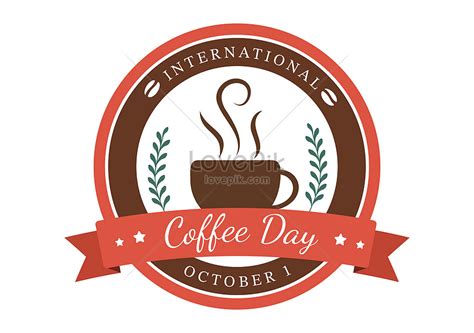 국제 커피 데이 일러스트 일러스트 무료 다운로드 Lovepik