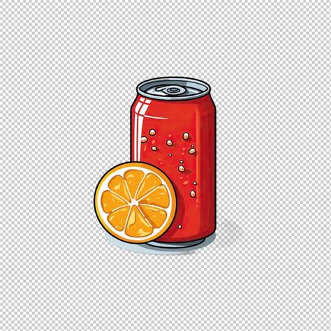 Premium Psd Flat Logo Soda Isolated Background Hi