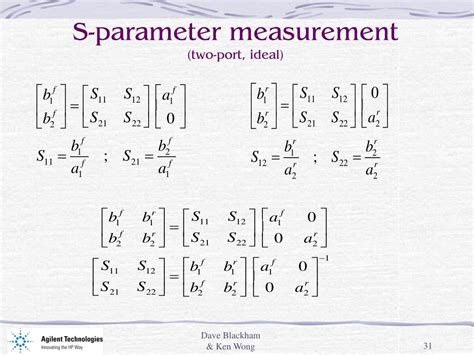 Ppt Multi Port Measurements Powerpoint Presentation Free Download Id 3690089