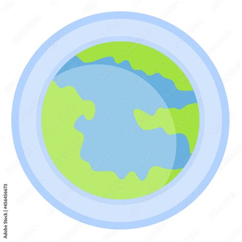 Ozone Layer Icon Stock Vector Adobe Stock