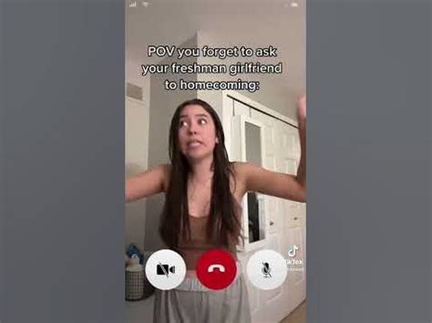Pov You Forget To Ask Your Freshman Girlfriend To Homecoming Youtube