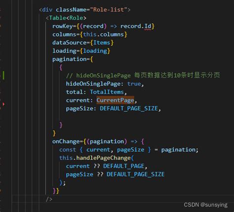 Pagination Antd 分页antd Pagination 前端分页 Csdn博客
