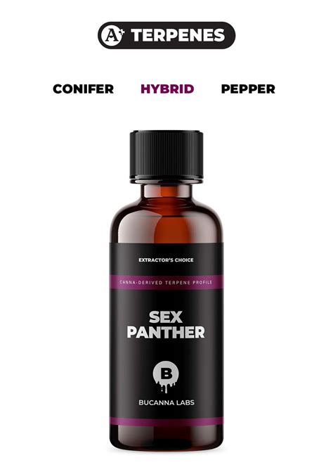 Sex Panther Canna Derived Terpenes Bucanna Labs