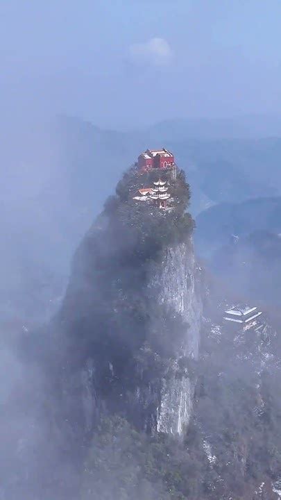 天柱山的仙气旅行推荐官 航拍 云雾缭绕人间仙境 Youtube