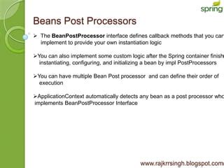Spring Framework PPT