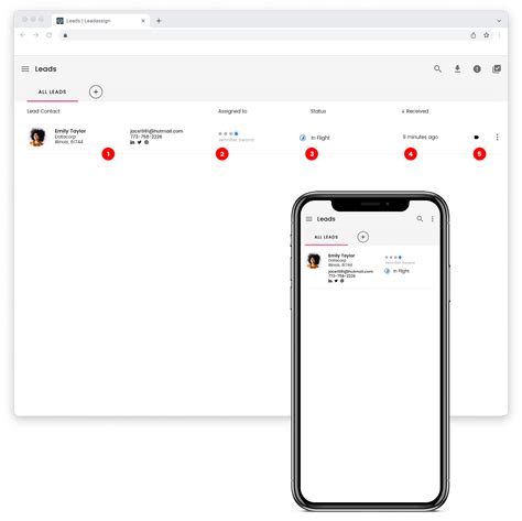 Introducing The Redesigned Lead Row View Lead Assign
