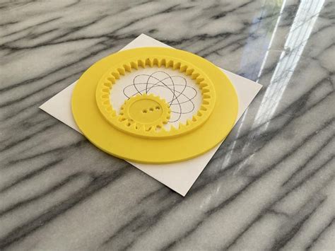 3d Printed Spirograph Tinkercad