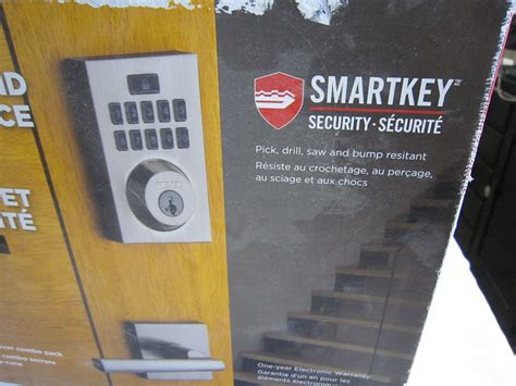Weiser Smartcode 10 Touchpad Electronic Deadbolt In Box Big Valley Auction