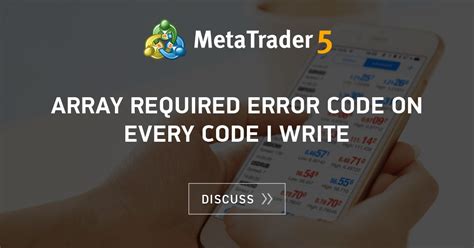 Array Required Error Code On Every Code I Write Moving Average Of Oscillator Osma General