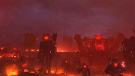 Speaker Armada Mp4 Warhammer Titan  Red Cyberpunk  Skibidi