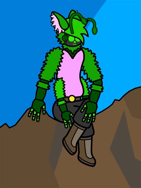 My Poor Attempt At A Different Pose W Art By Me R Protogen