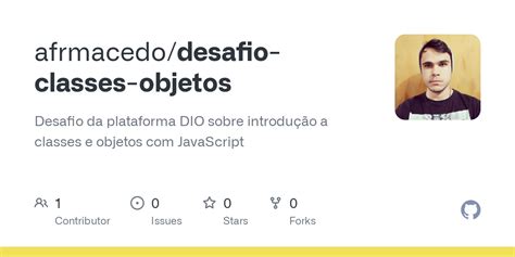 Github Afrmacedodesafio Classes Objetos Desafio Da Plataforma Dio