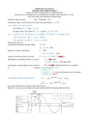 HW Lesson F Soln Docx Homework On Lesson Sinusoids And Complex Numbers Submit Your