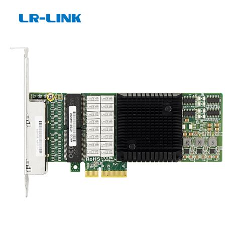 pcie x4 四电口千兆双路bypass以太网网络适配器（intel i350） 千兆网卡 bypass网卡 千兆电口网卡 联瑞电子