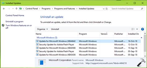 How To View Installed Update History In Windows 10