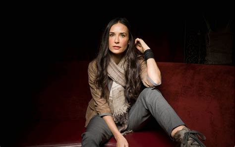 Download Demi Moore Dazzling In A Photoshoot For Hello India Magazine