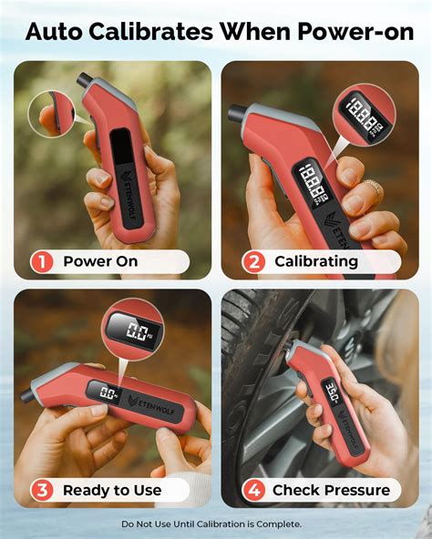 Etenwolf T300 Digital Tire Pressure Gauge User Manual