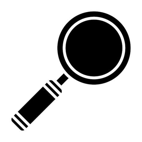 Premium Vector Loupe Vector Illustration Style