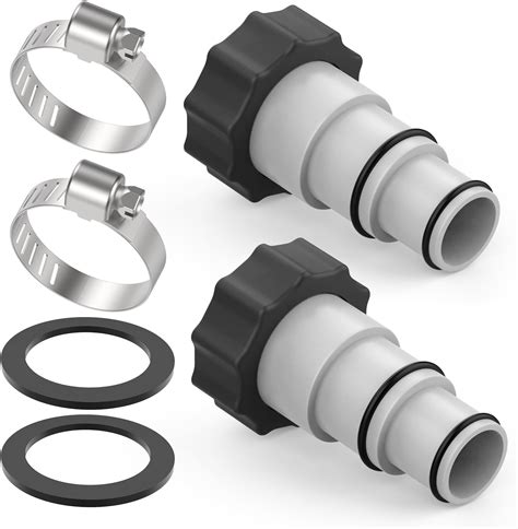 Pool Hose Adapter A And B 4 Pack Conversion Connectors For 1 5 And 1 25 Hoses With