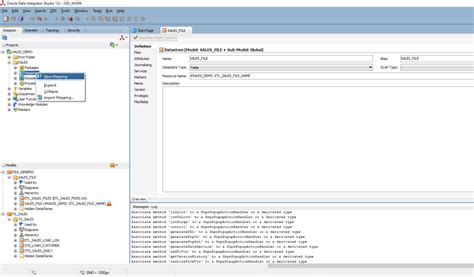 Oracle Data Integrator Odi Tutorial Import Data Into Oracle Adw