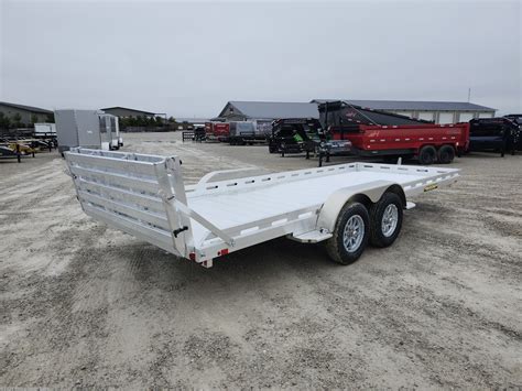 2027 Aluma 8018ta El Bt Rtd 18 Aluminum Utility Tandem Axle Bi