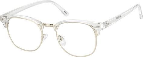 Red Browline Glasses 195418 Zenni Optical Eyeglasses Browline Glasses Clear Glasses Frames