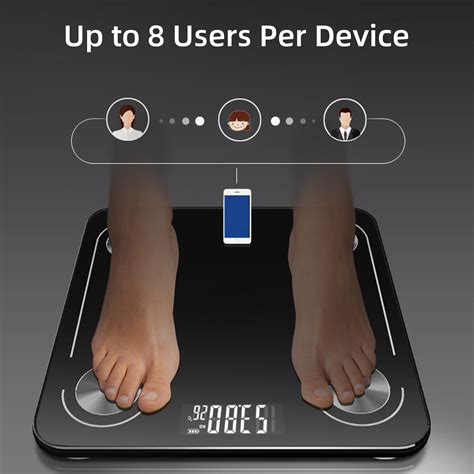 Body Fat Scale Battery Powered Smart Bluetooth Wir Vicedeal