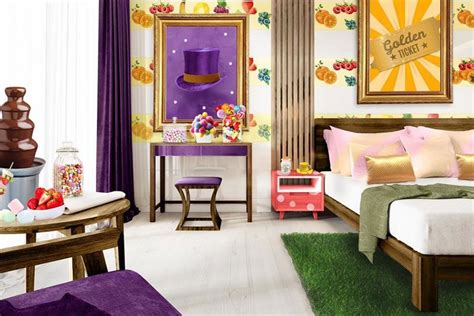 چشمه شکلات و کاغذ دیواری خوراکی؛ امکاناتی متفاوت در یک هتل عکس