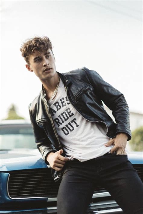 Josh Rusniak Leather Jacket Men Sports Women Model Agency