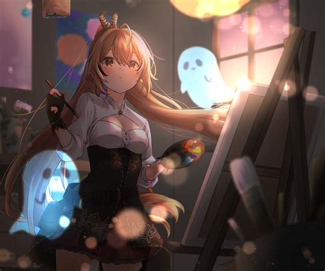 Virtual Youtuber HD Hololive Nanashi Mumei HD Wallpaper Rare Gallery