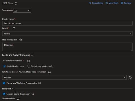 Azure Devops Server Dotnet Restore Has No Access To Feed Stack Overflow