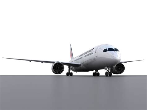 787 9 Jal Modelo 3d 139 Obj Fbx Max Free3d