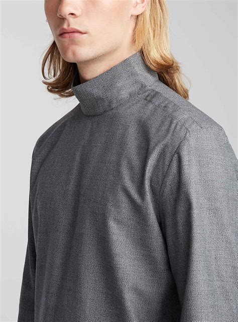 Le 31 Minimalist Mock Neck Shirt Mock Neck Shirt Casual Shirts Shirts