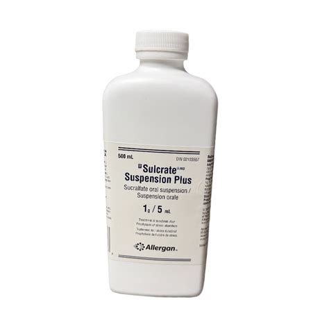 Sulcrate Suspension Plus 1g5ml Kenora Veterinary Clinic