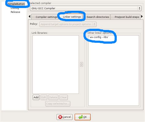 Using Code Blocks To Compile Zedcodes Wxwidget Tutorial In Ubuntu Linux The Metal Shaper Man
