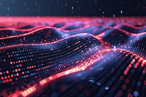 big data visualization with information analytics streams premium ai