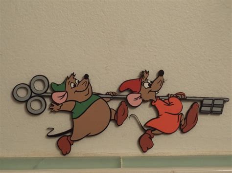 NEW IMPROVED Cinderella S Jaq Gus Running With The Key Etsy