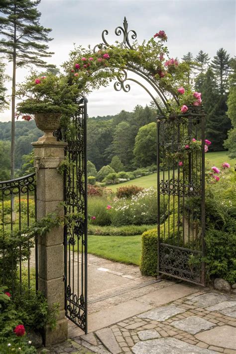 18 Stunning Entrance Gate Design Ideas