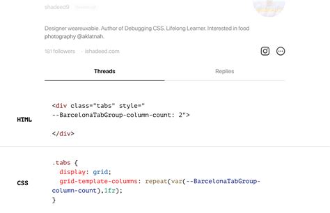 Css Findings From The Threads App