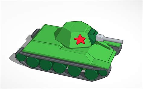 3d Design T 34 Tinkercad