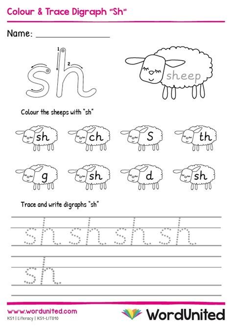 Sh Worksheets Free Printable Free Printable Hub