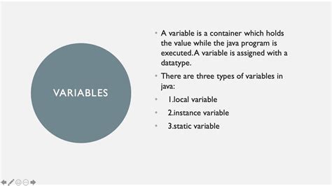 Variables Corejava Lesson 8 Variablescorejavajavafullstack Youtube