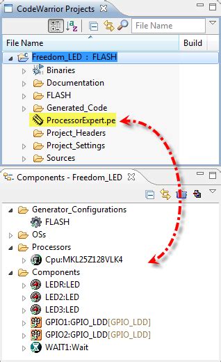 Removal Of Processor Expert For A Project Mcu On Eclipse