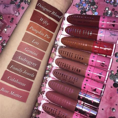 Jeffree Star Calabasas Lipstick Swatches At Marilyn Krause Blog
