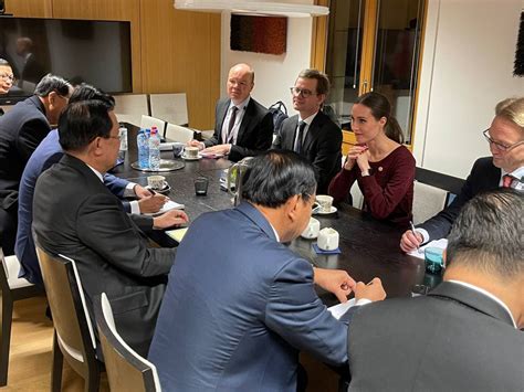 សម្ដេចតេជោ ហ៊ុន សែន អញ្ជើញជួបពិភាក្សាការងារជាមួយ នាយករដ្ឋមន្ត្រី ហ្វាំងឡង់ សារព័ត៌មាន នគរវត្ត